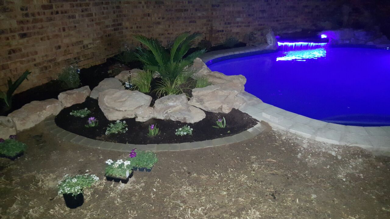Led lighting installations – Iconic Pools